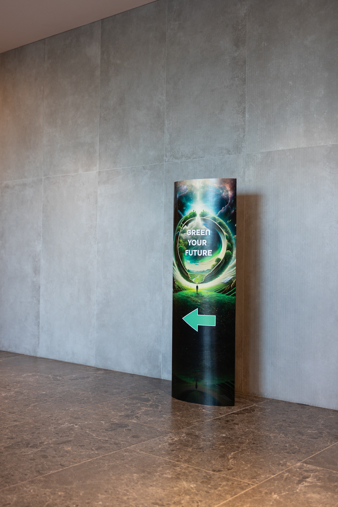 Totem carton eliptic - Materiale Promovare - Produse Standard | 2print2cut