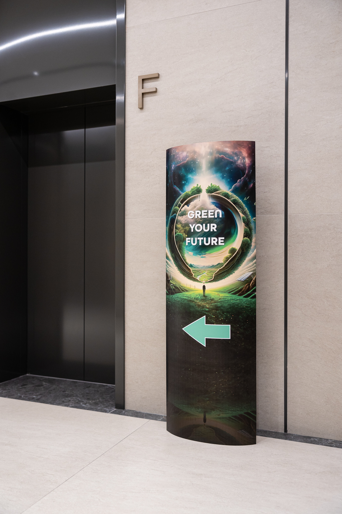 Totem carton eliptic - Materiale Promovare - Produse Standard | 2print2cut