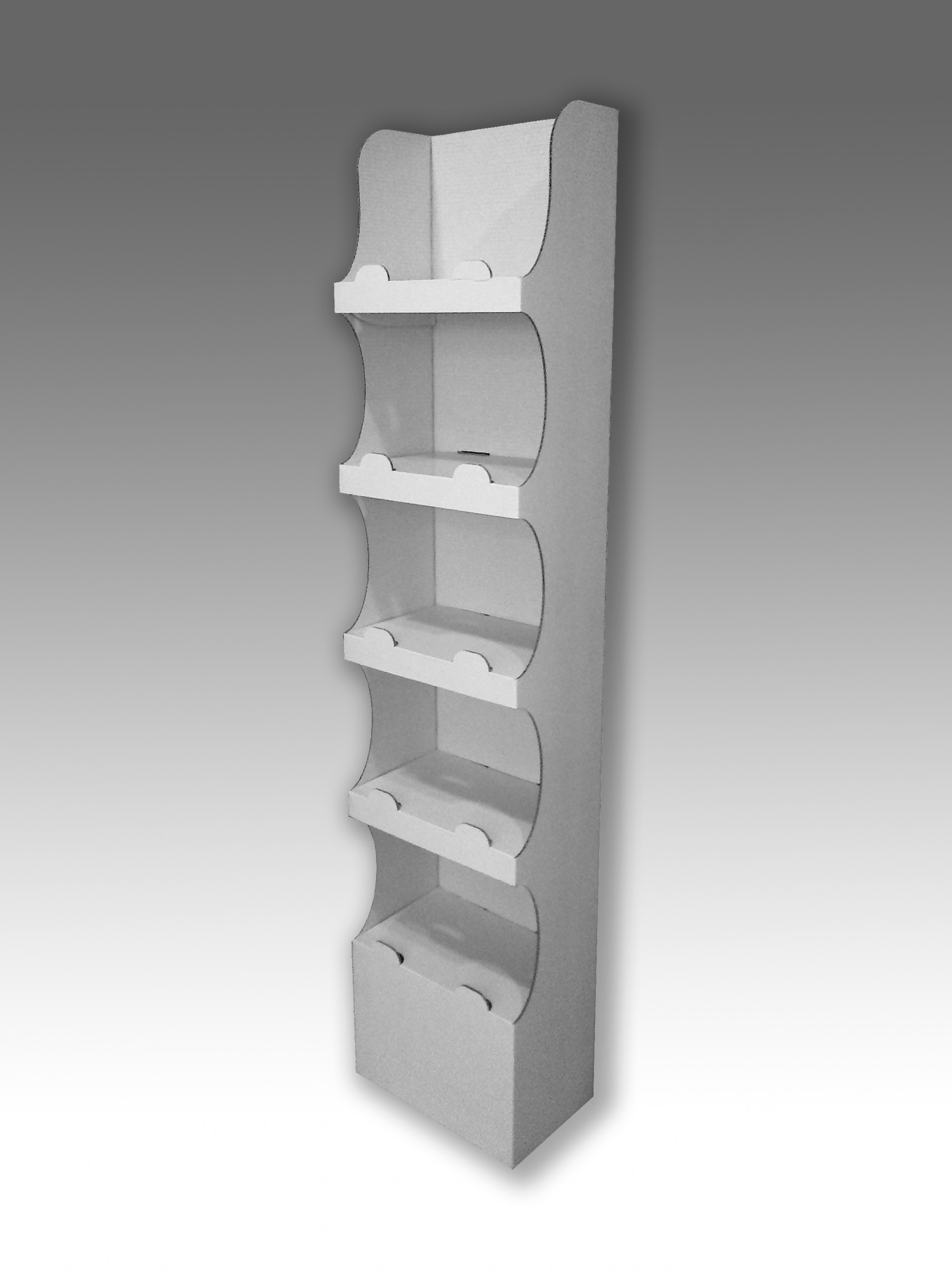 Stand carton SLT-32x24 - 4 sau 5 polite - Stand carton - Produse ...